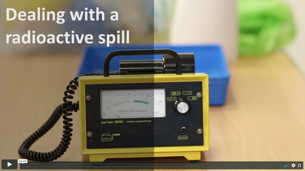 Dealing with a radioactive spill – Nicola Fern